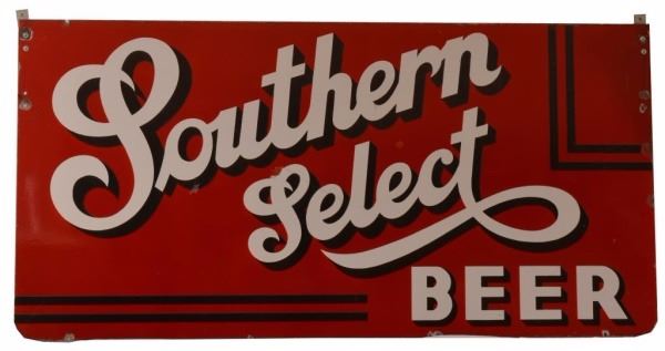 Southern Select Beer Porcelain Sign