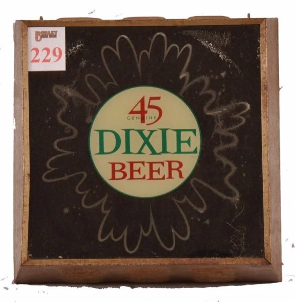 Dixie Beer Spinner Sign