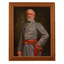 Robert E. Lee Original Oil Painting