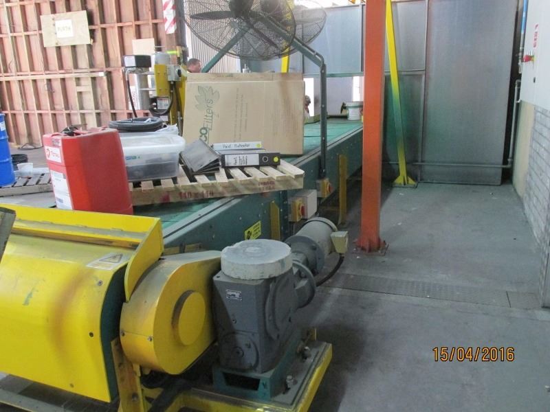 Automated Spray Booth Conveyor