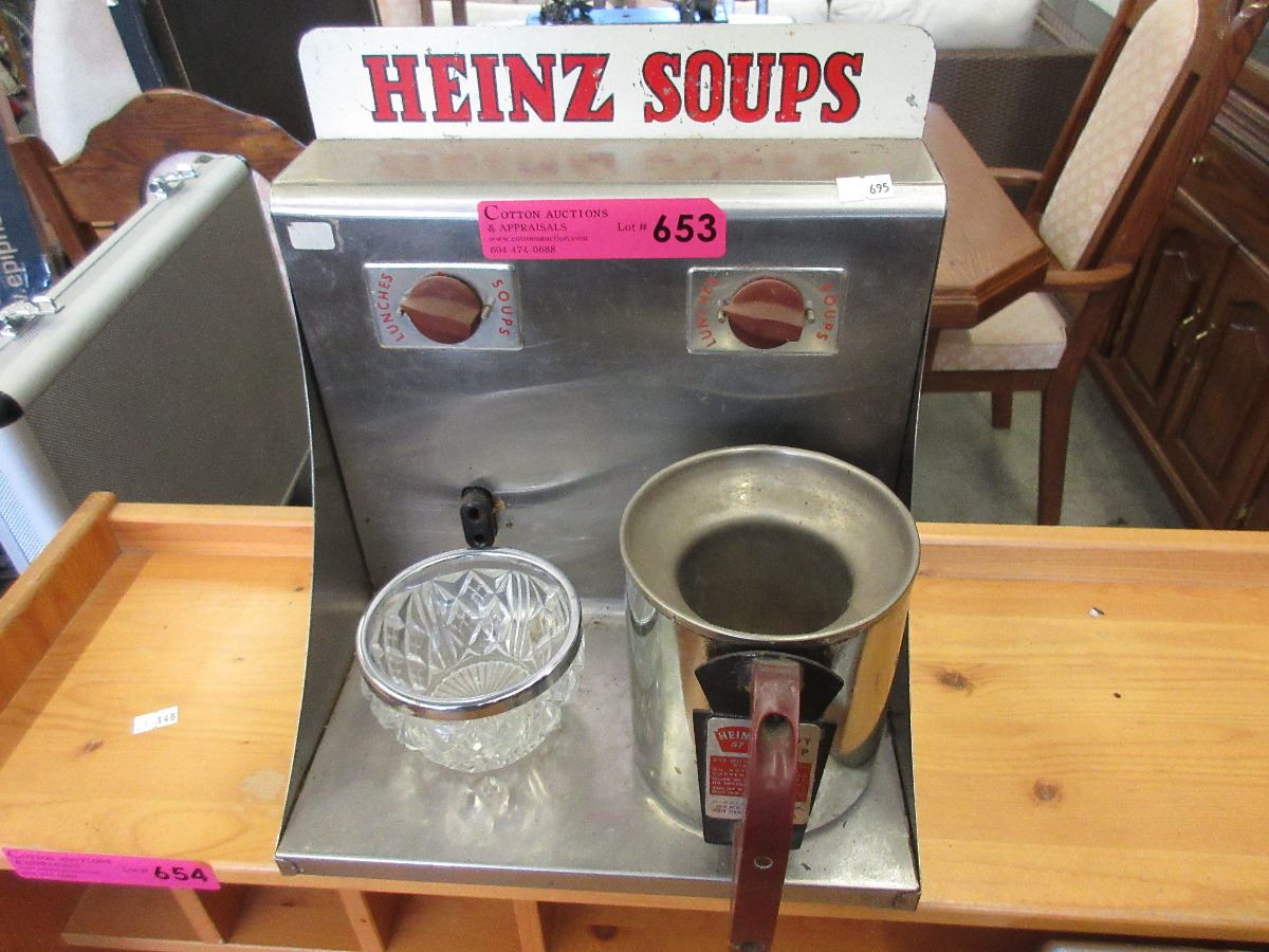 Vintage Heinz Soup hot cup machine