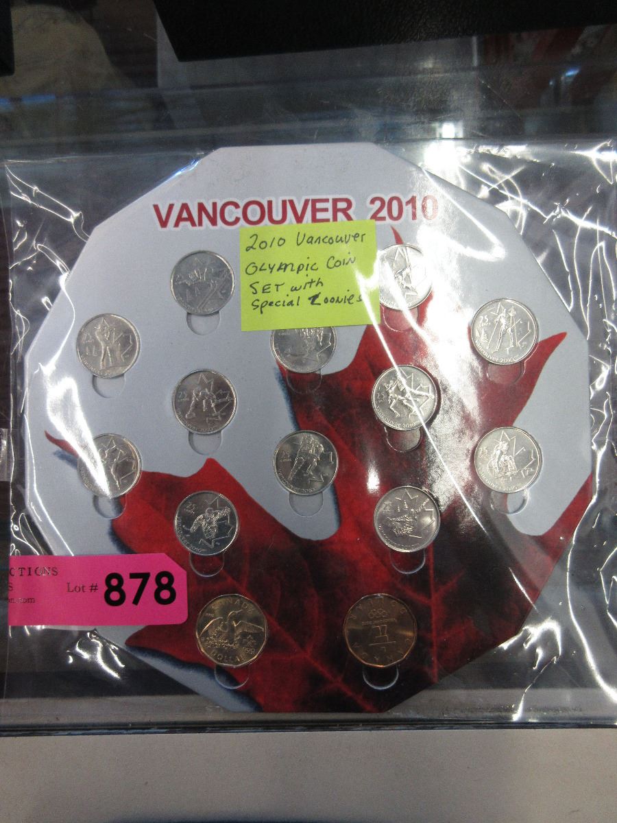 2010 Vancouver Olympic coin set