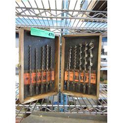 Vintage - Irwin hand brace augur bit set