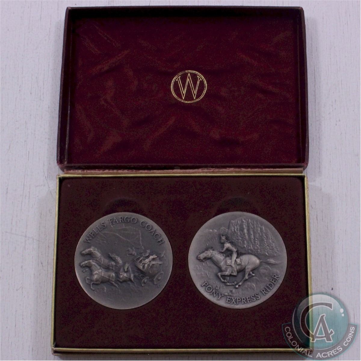The Wittnauer Precious Metals Guild Wells Fargo Coach & Pony Express ...