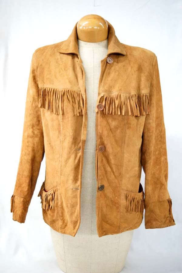 1930 Davy Crockett Suede Fringed Jackets