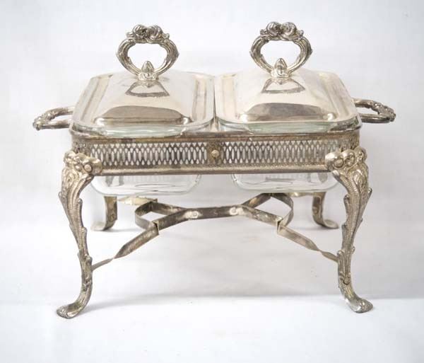 Vintage Silver Chafing Dish