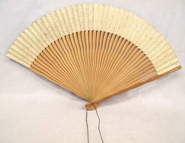 Antique Japanese Hand Painted Koi Fish Fan