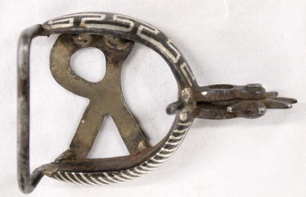 Cowboy Sterling Silver Spur Buckle