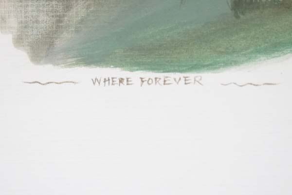 Original 1981 Native American Jonny Hawk Painting