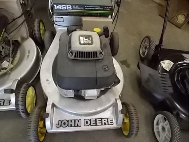 LAWNMOWER - JOHN DEERE 14SB - 21" DECK - 5 HP - SELF PROPELLED - WITH ...