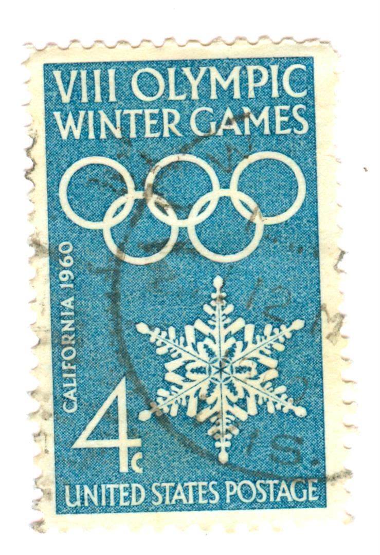 United States Olympic Winter Games Postage Stamp