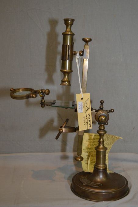 William Cary microscope 1790 replica 16" in height