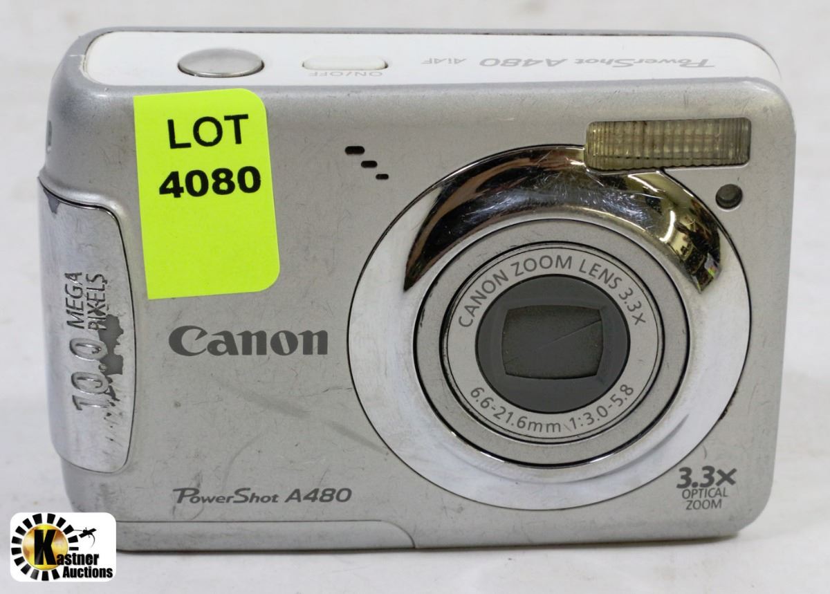 CANON POWERSHOT A480 10MP DIGITAL CAMERA