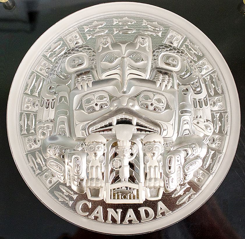 Canada 2015 $500 5 kilos pure silver coin