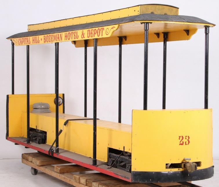 Bozeman Capitol Hill Trolley 7.5" Gauge Railroad