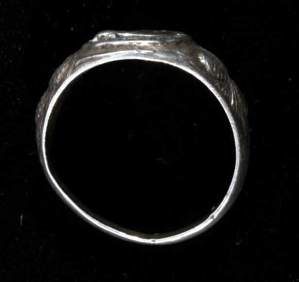 Early Yellowstone National Park Sterling Ring s.10