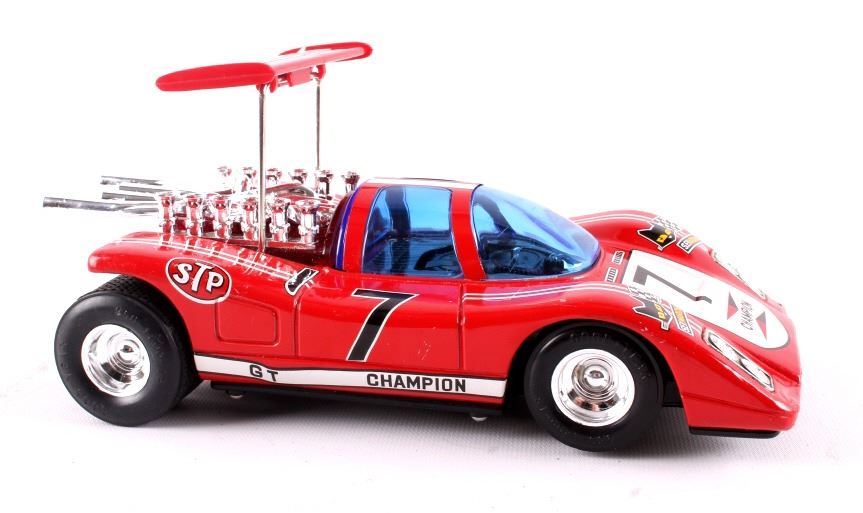 Taiyo Big Machine Bump'n Go Car