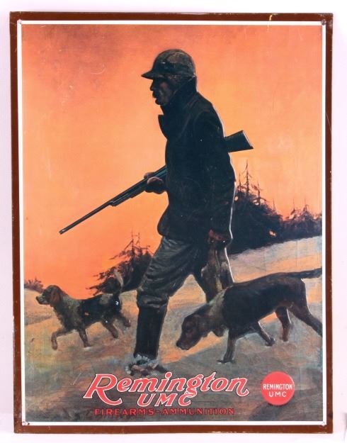 Remington UMC Advertising Sign