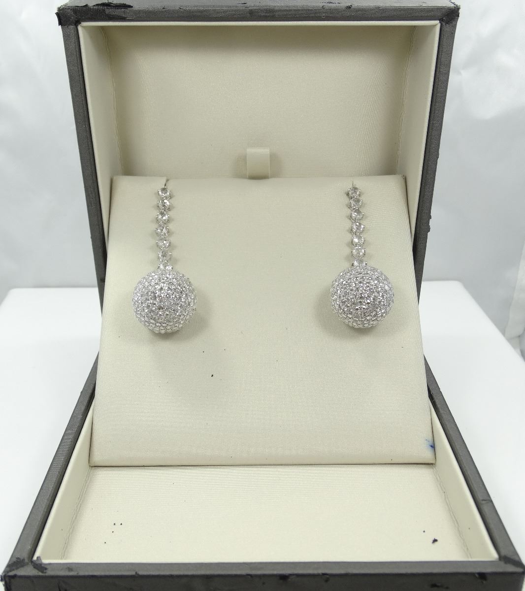 Kassaris 13.00CTW Genuine VSI-VS2/D-E Mazarin-Cut Diamond & Solid 18K ...