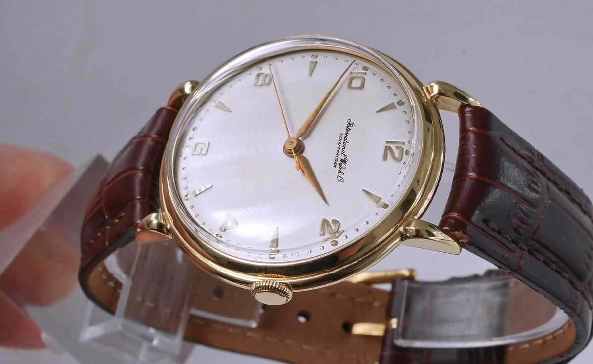 IWC 18K Gold Manual-wind Caliber 89 Watch 1950's