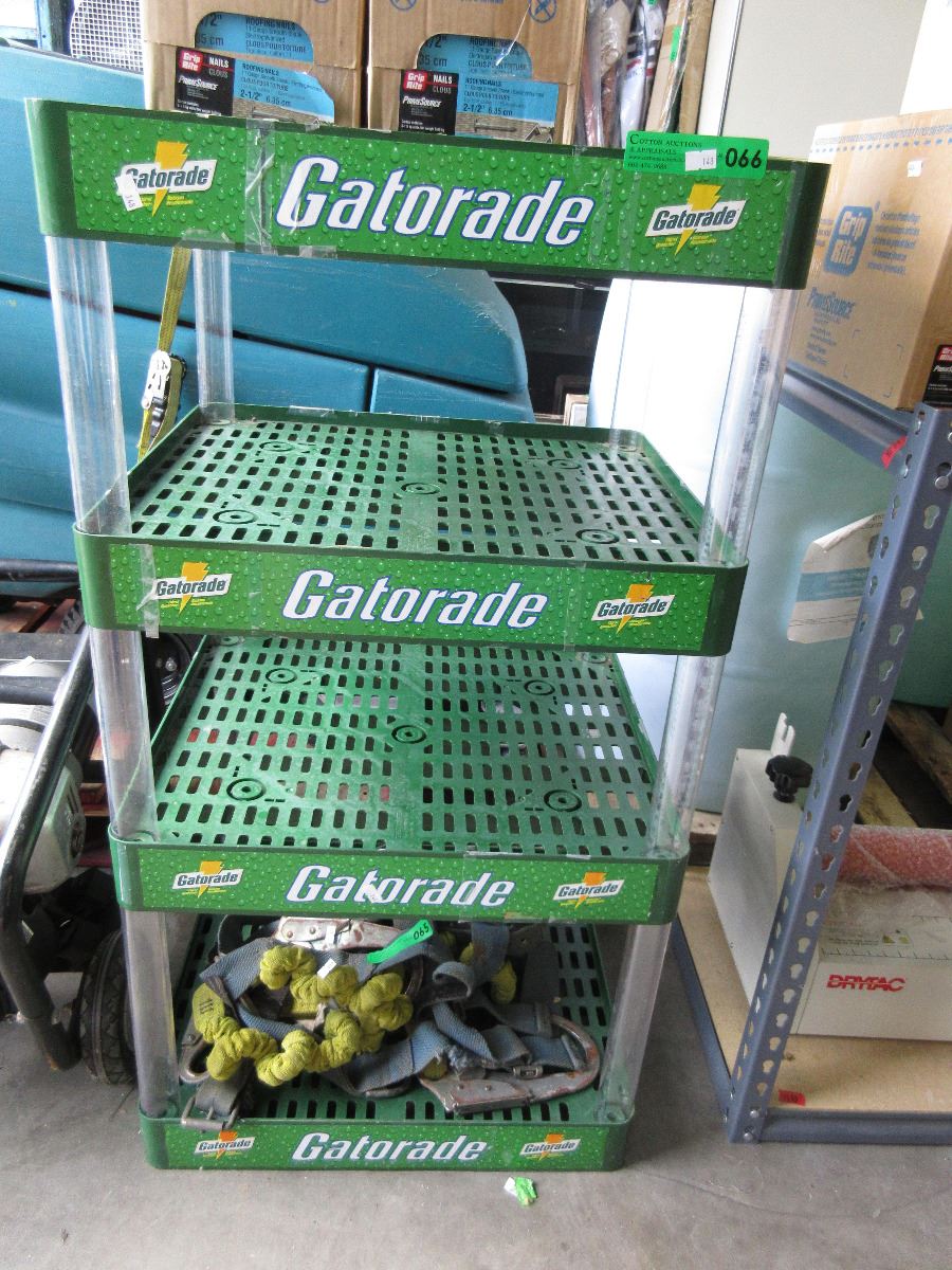 Gatorade product display stand - used