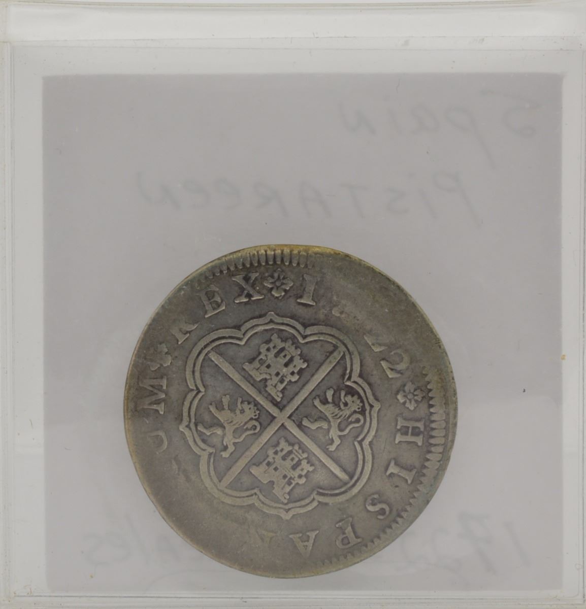 Spain 1722 2 Reales Coin -Silver-