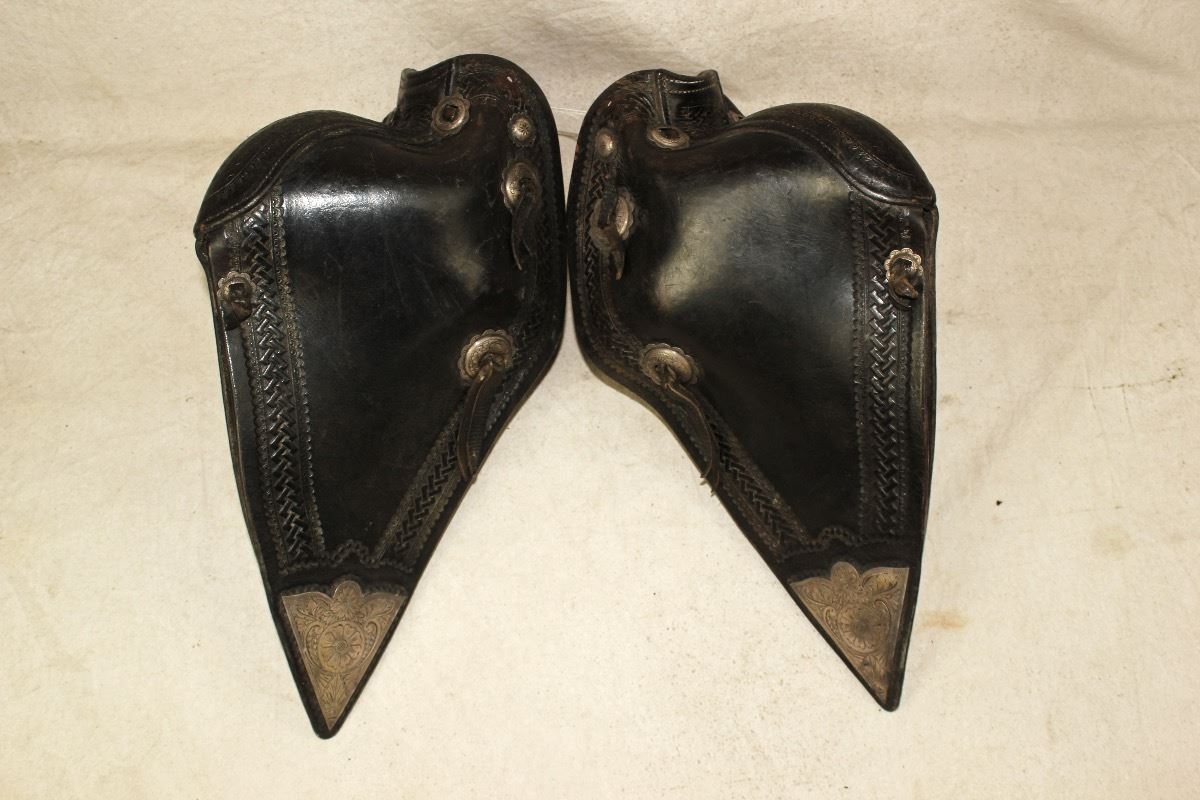 Silver Mounted Tapaderos