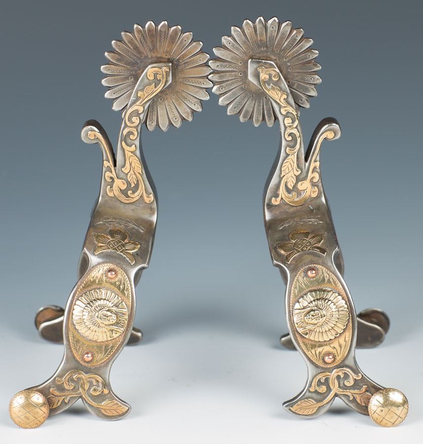 Kevin Peebler (Delta, CO) Indian Chief Spurs