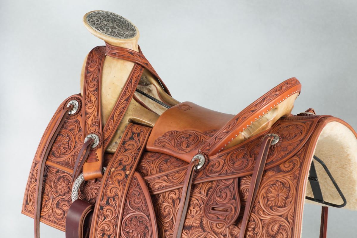 Clint Mortenson Custom Mexican Mountain Saddle