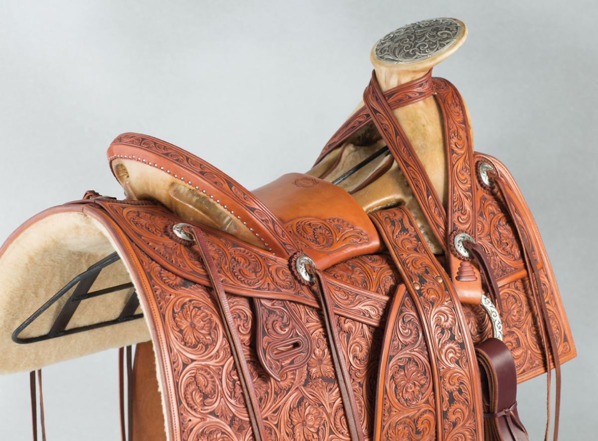 Clint Mortenson Custom Mexican Mountain Saddle