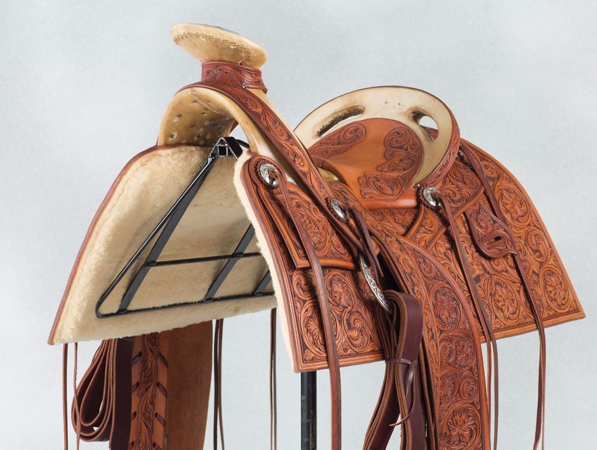 Clint Mortenson Custom Mexican Mountain Saddle