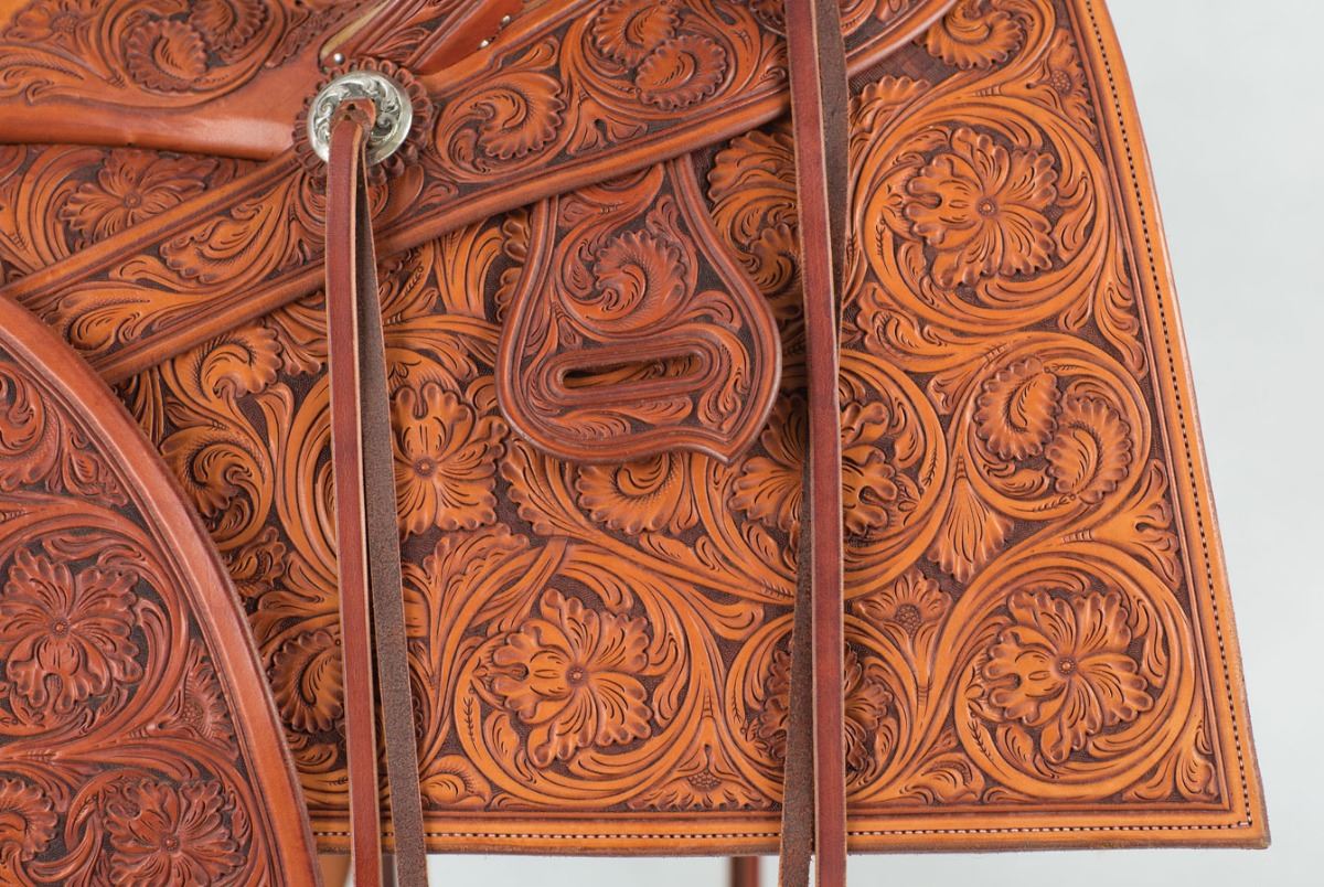 Clint Mortenson Custom Mexican Mountain Saddle