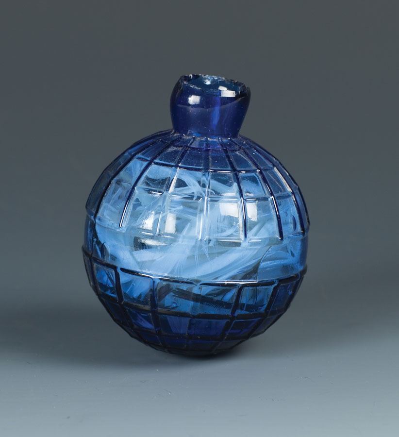 Blue Glass Target Ball