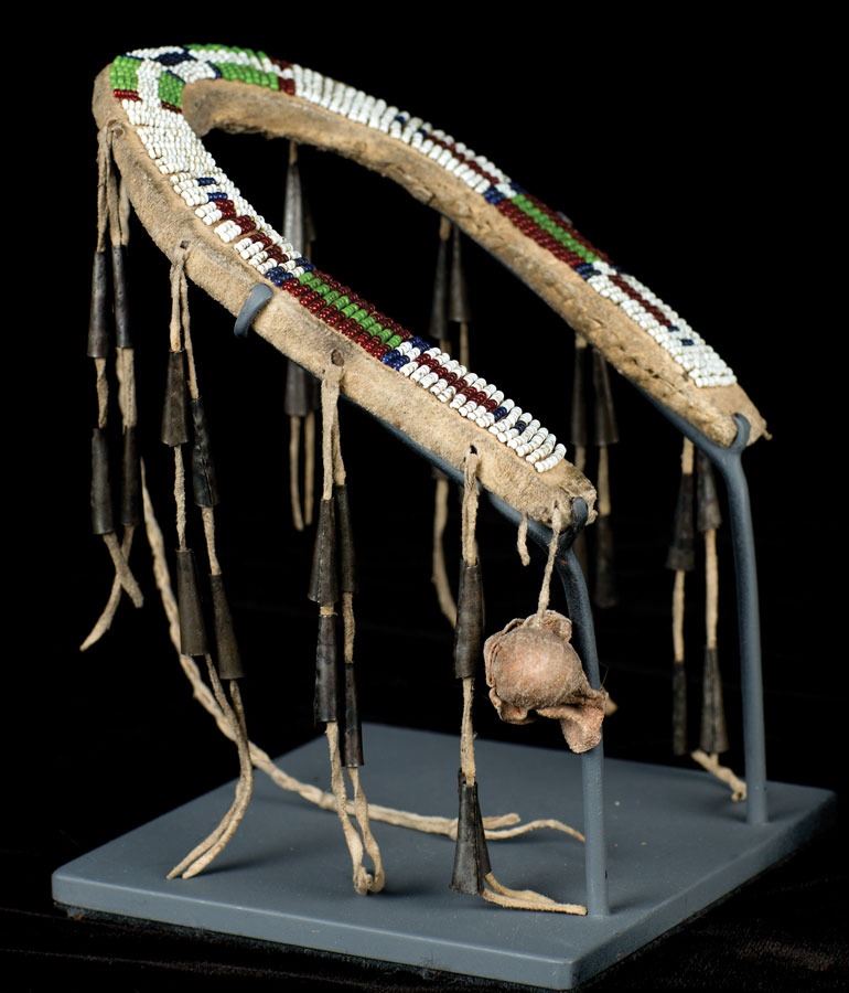 Southern Cheyenne Fully Beaded Horseshoe