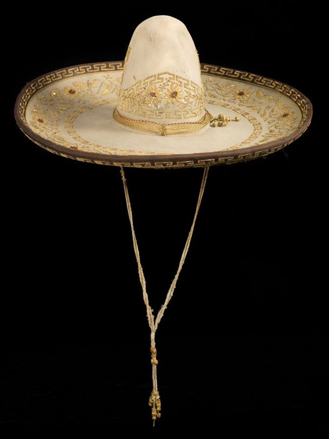 Two Tone Sombrero with Gold Thread