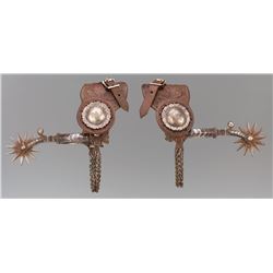 G. S. Garcia Chevron Spurs