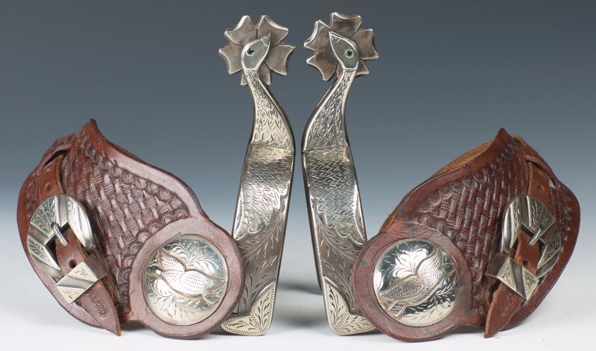 Danny Pollard (Anson, TX) Flying Goose Spurs