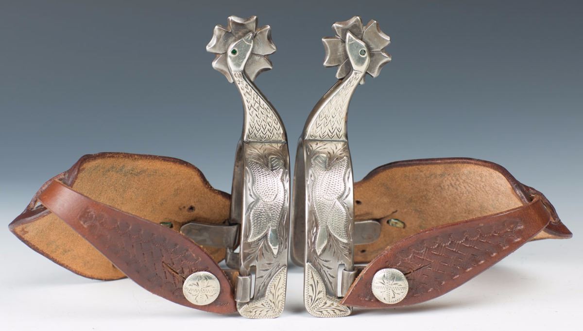 Danny Pollard (Anson, TX) Flying Goose Spurs