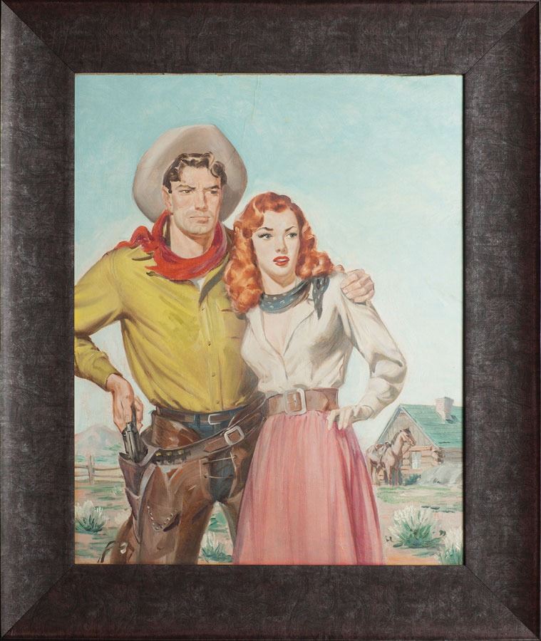 Pulp Art Cover Illustration