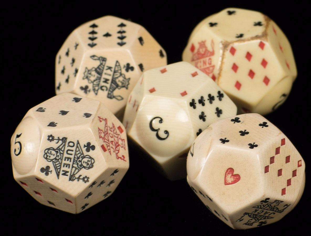 Montana Twelve Sided Poker Dice Montana Twelve Sided Poker Dice