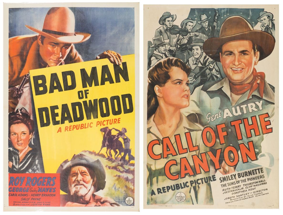 Roy Rogers Poster and Gene Autry Poster