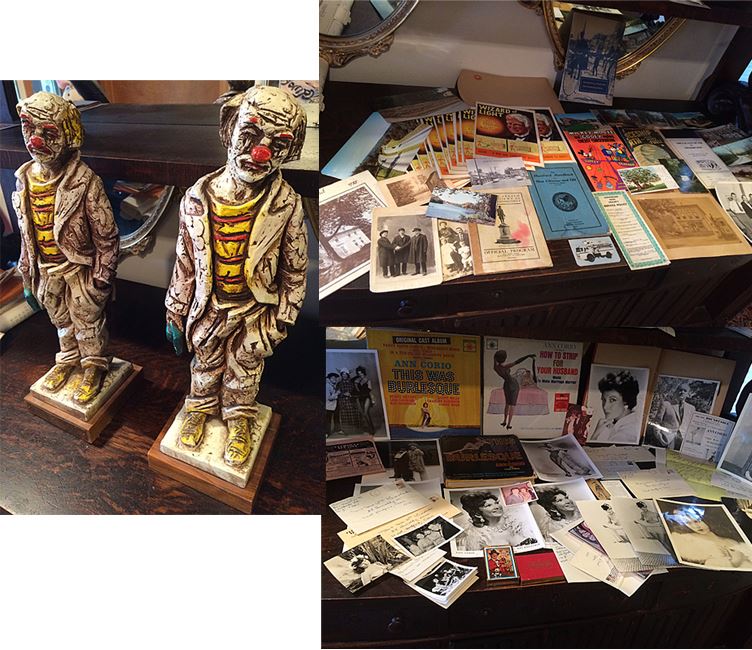 Ann Corio, Burlesque, Estate Memorabilia