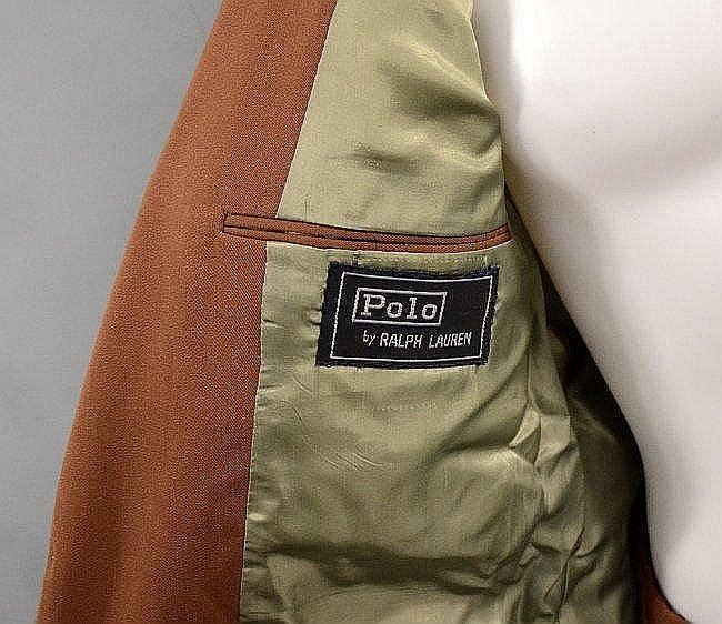 DEAN MARTIN OWNED AND WORN RALPH LAUREN 1970'S RALPH LAUREN SUIT.