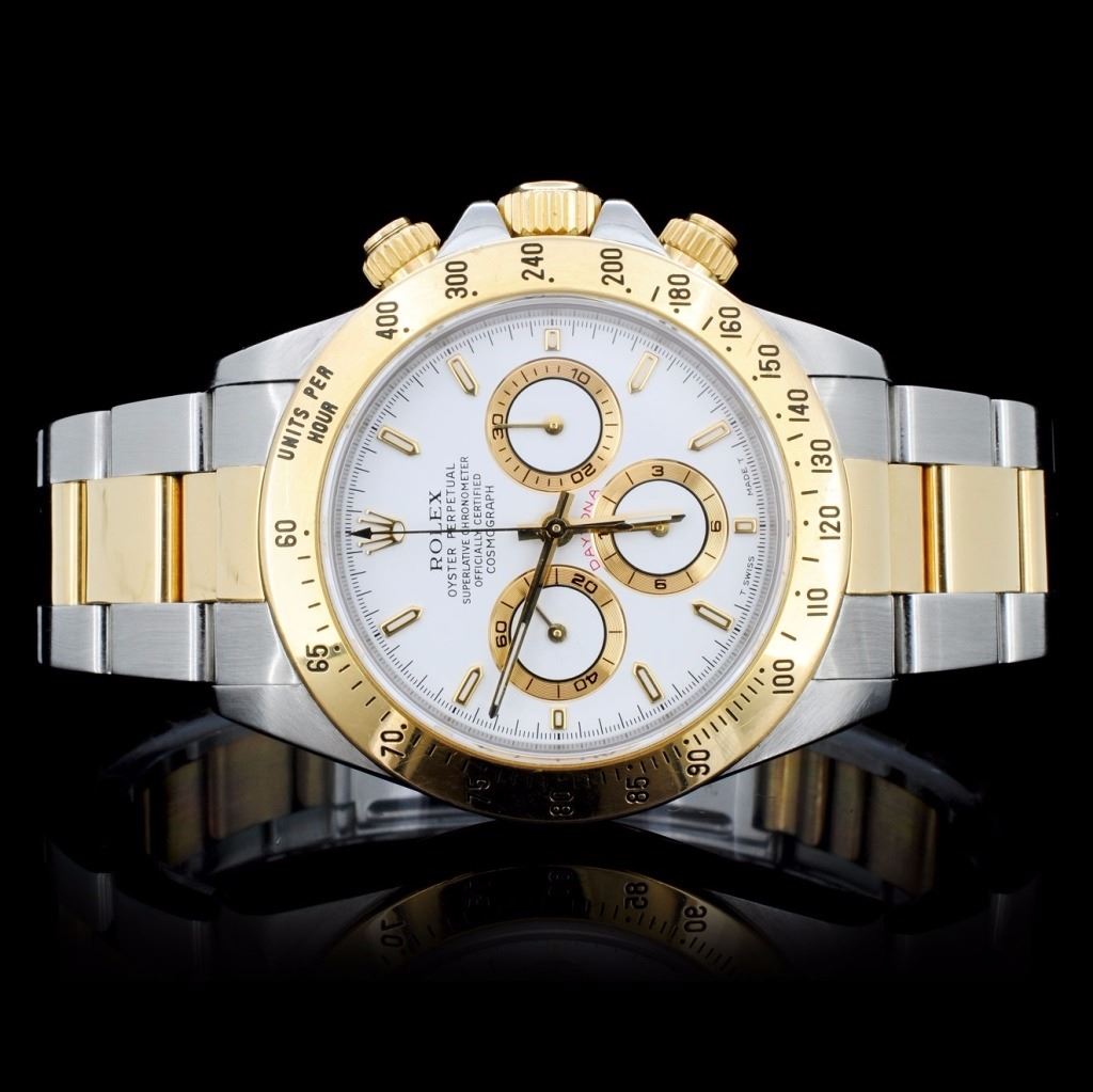 Rolex Daytona Zenith Two Tone Gent's Wristwatch