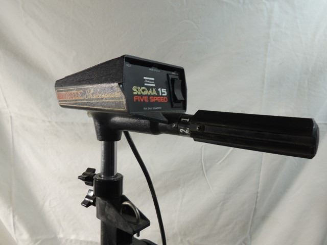 SHAKESPEARE SIGMA 15 ELECTRIC TROLLING MOTOR FISH