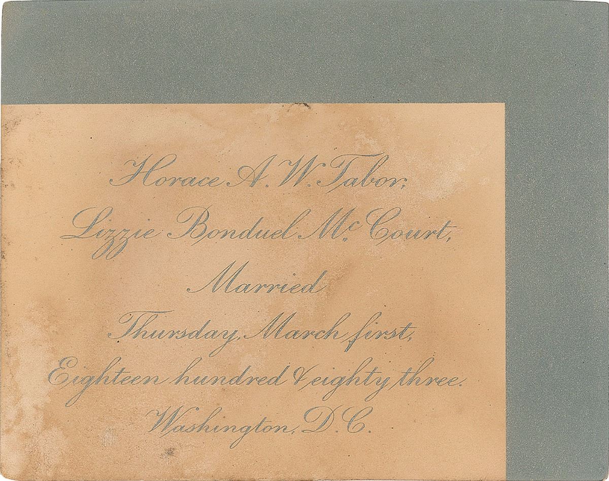 Leadville: Horace Tabor