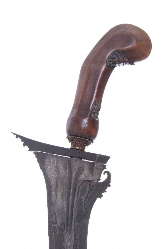 A beautifully crafted antique Kris dagger. The Kris is