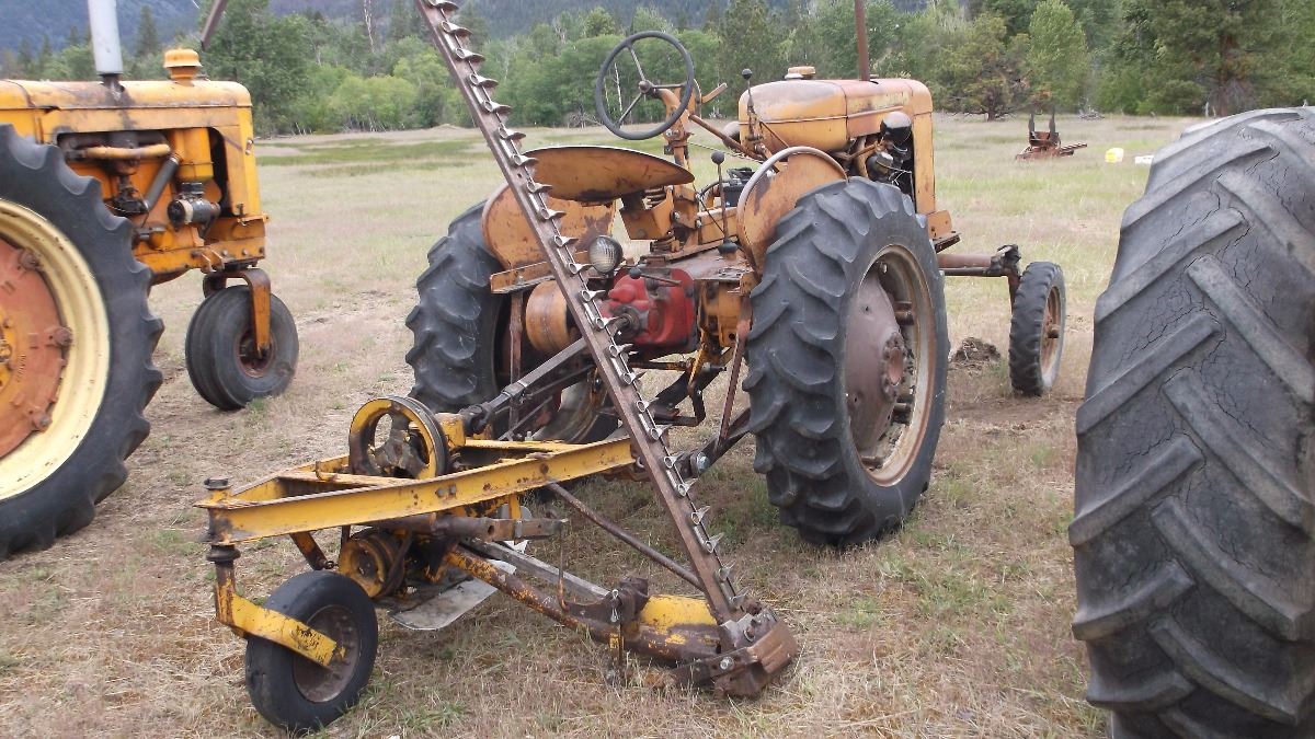 BF Avery MM Tractor with 7' MM Sickle Bar- 3 Point Mower- Runs Good ...