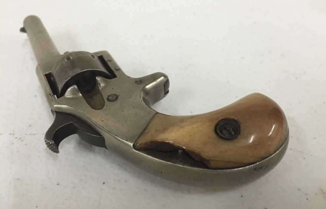 Antique Pocket Pistol - Bone Grips