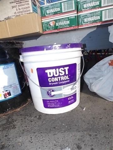BUCKET OF DUST CONTROL